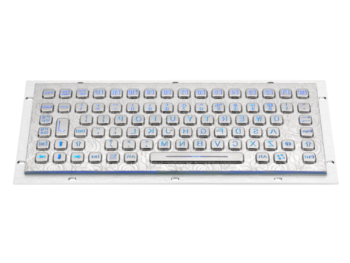 LED metal keyboard, metal keyboard with touchpad