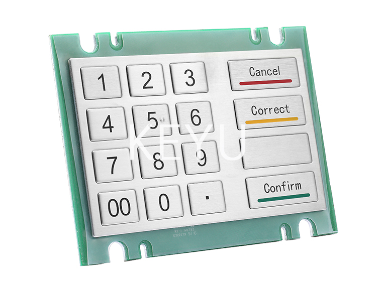 metal encrypting Pin Pad-KY2160A-SHENZHEN KEYU CO.,LTD