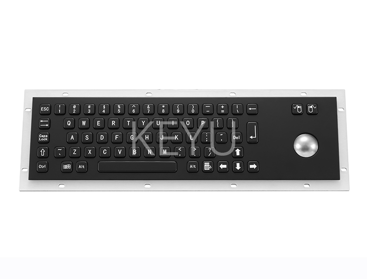 USB metal keyboard,metal keyboard trackball, steel keyboard