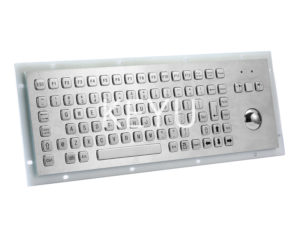 metal keyboard with trackball ,metal keyboard, vandalproof keyboard
