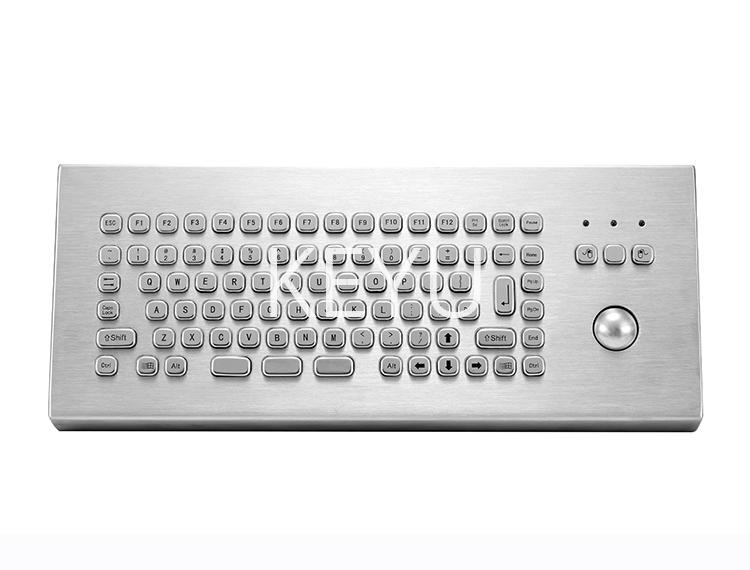 Desktop stainless steel keyboard, metal keyboard, stainless steel keyboard