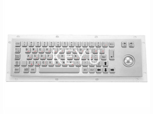 kiosk keyboard , metal keyboard, stainless steel keyboard