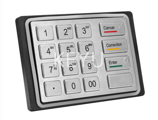 PCI metal pinpad PCI EEPP- metal keypadShenzhen KEYU Co., Ltd.