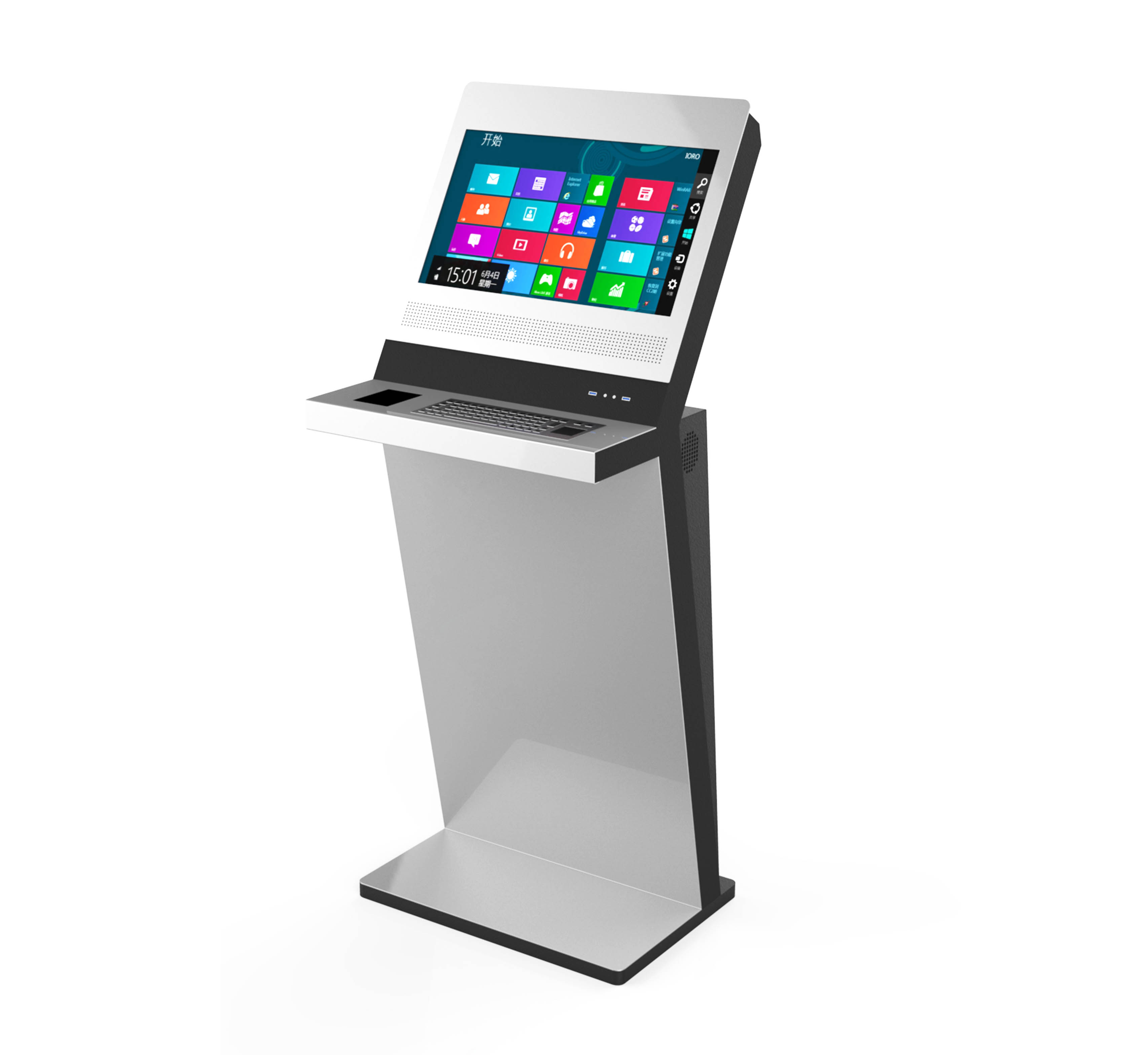 Inquiry machine-metal PC keyboard - Shenzhen KEYU Co., Ltd.