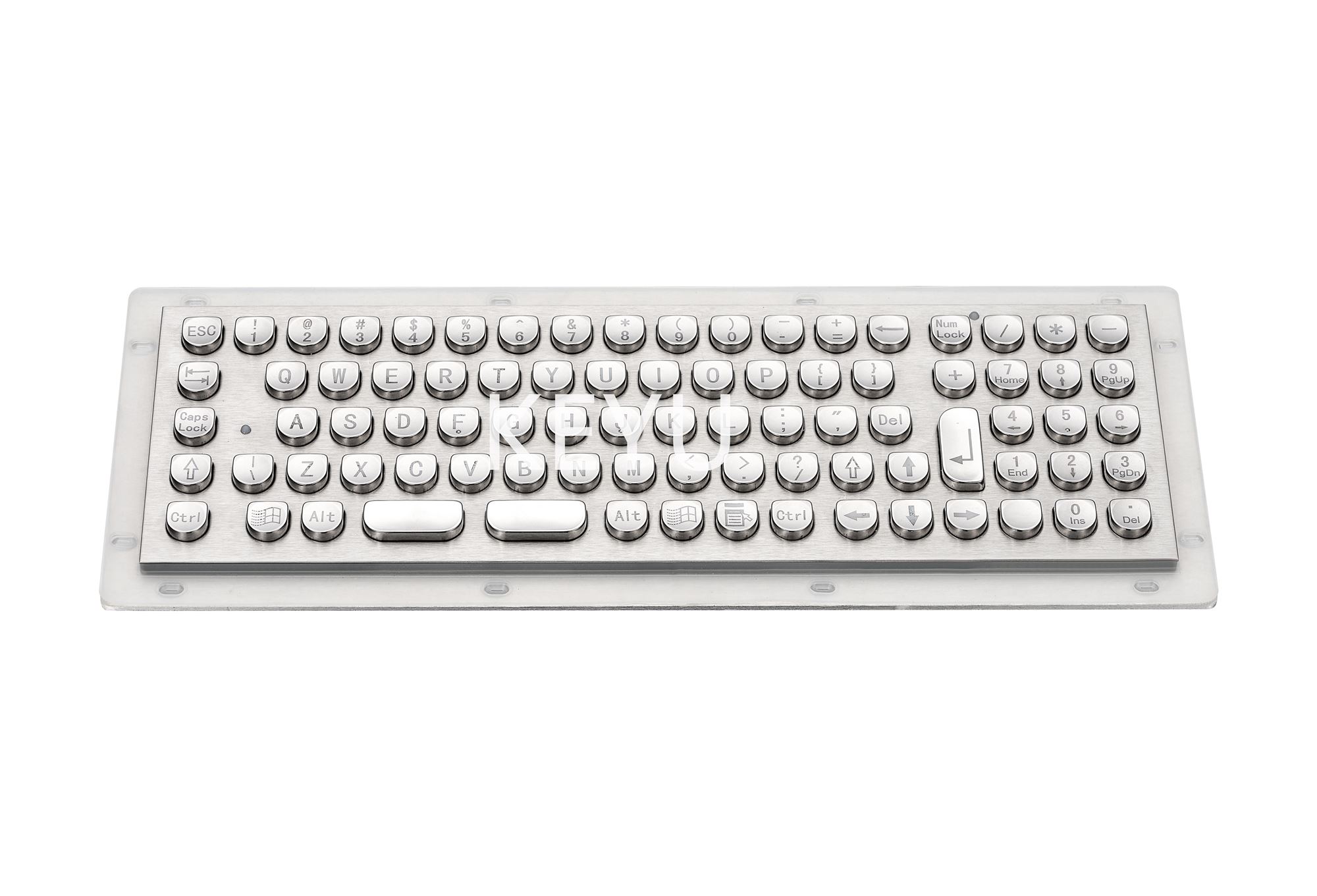IP65 stainless steel keyboard metal key Shenzhen KEYU Co., Ltd.