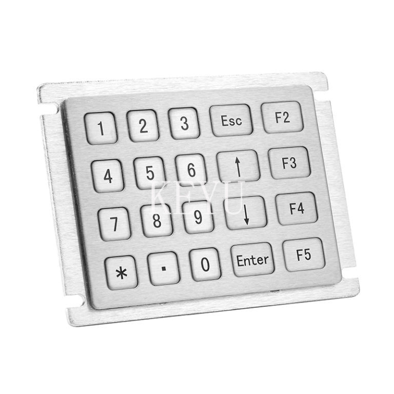 Metal Keypad, Industrial Keypad, Stainless Steel Keypad