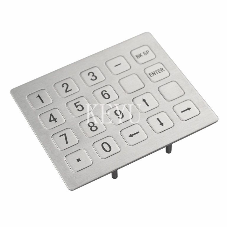 Industrial SS Keypad Stainless Keyboard, Metal Keyboard
