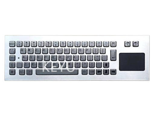 Braille metal keyboar with thouchpad, keyboard with touchpad
