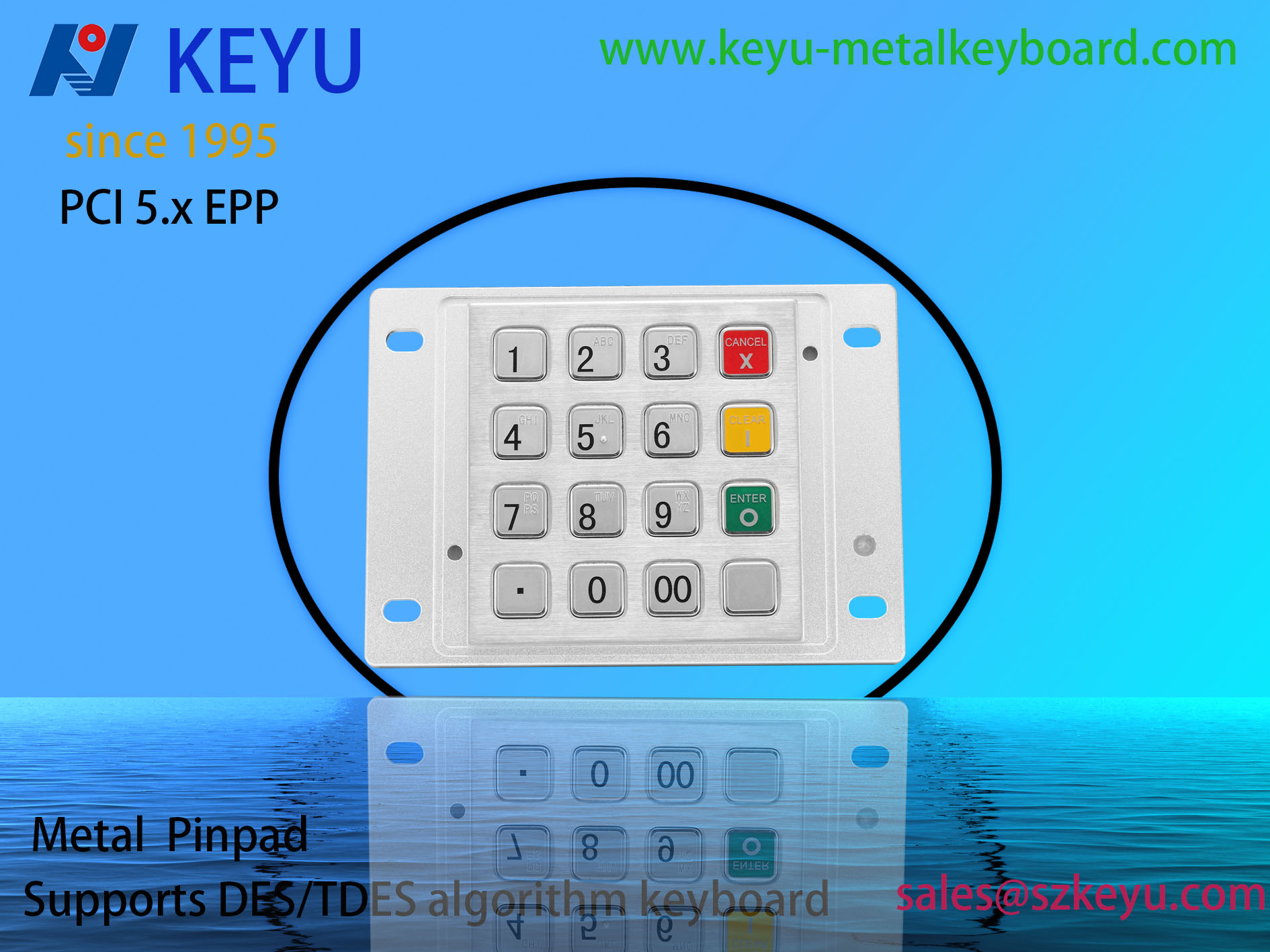 What keyboard is best for the food manufacturing industry?